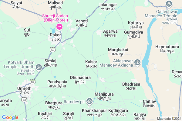 Kalsar Village , Thasra Taluka , Kheda District