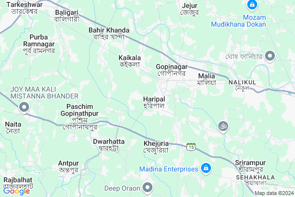 Haripal Town , Haripal Block , Hooghly District