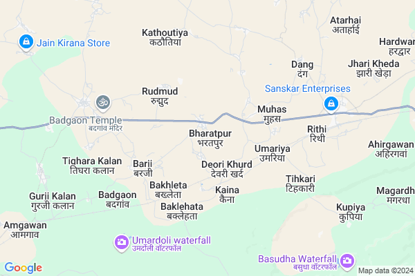 Bharatpur Village , Rithi Tehsil , Katni District