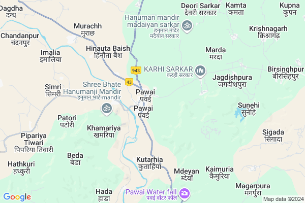 Pawai Town , Pawai Tehsil , Panna District