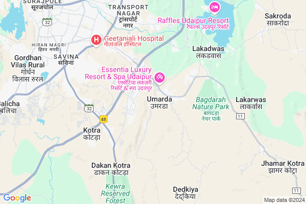 Umarda Village , Girwa Tehsil , Udaipur District