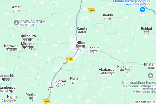 Hilsa Town , Hilsa Block , Nalanda District