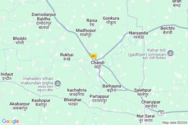 Chandi Town , Chandi Block , Nalanda District