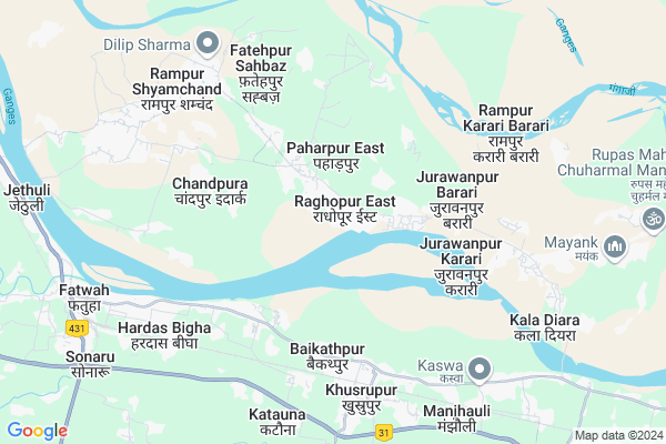 Raghopur Town , Raghopur Block , Vaishali District