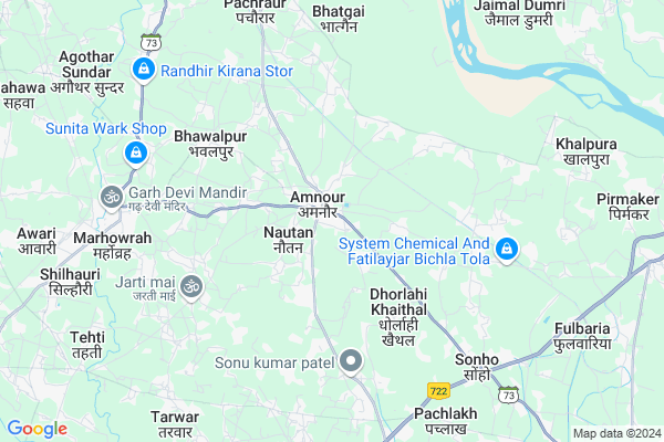 Amnour Town , Amnour Block , Saran District