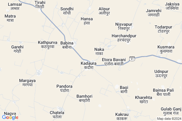Kadaura Town , Kadaura Block , Jalaun District