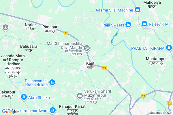 Kanti Town , Kanti Block , Muzaffarpur District