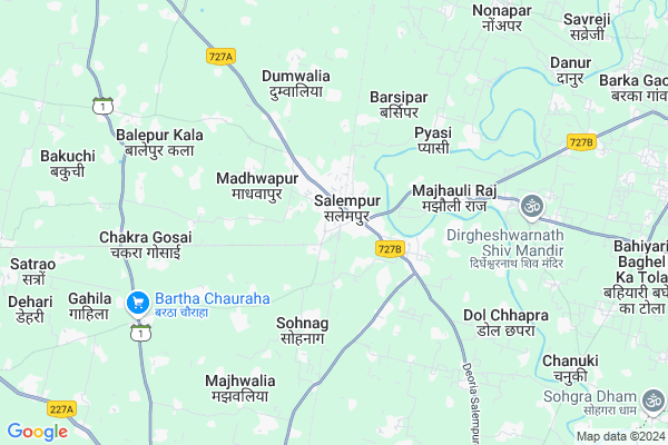 Salempur Town , Salempur Block , Deoria District