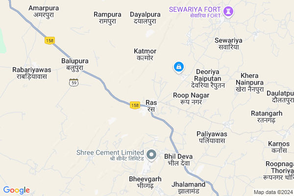Ras Village , Jaitaran Tehsil , Pali District