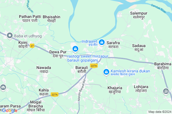 Barauli Town , Barauli Block , Gopalganj District