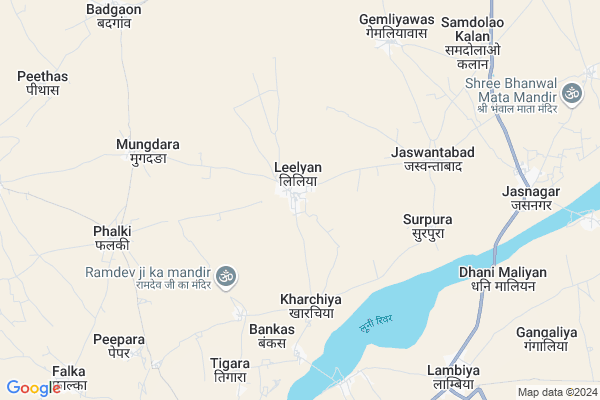 Leeliya Village , Riyan Badi Tehsil , Nagaur District