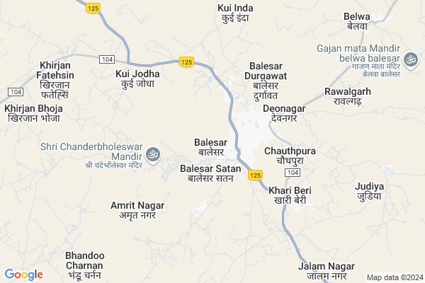 Balesar Town , Balesar Tehsil , Jodhpur District