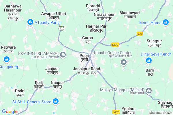Pupri Town , Pupri Block , Sitamarhi District