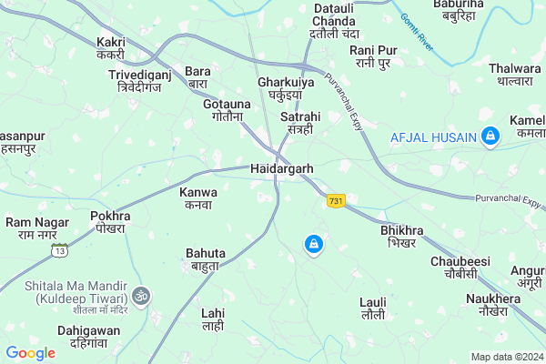Haidargarh Town , Haidargarh Block , Barabanki District