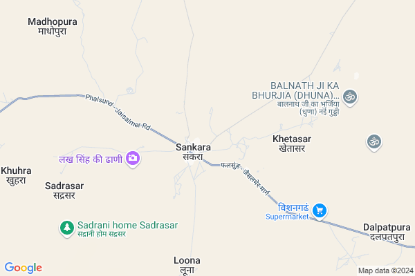 Sankara Town , Sankra Tehsil , Jaisalmer District