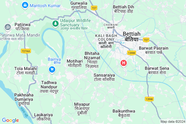 Bhitaha Village , Bairia Block , Pashchim Champaran District