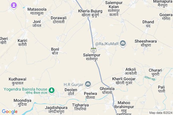 Salempur Village , Mahwa Tehsil , Dausa District