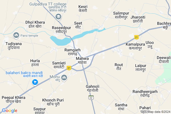 Mahwa Town , Mahwa Tehsil , Dausa District