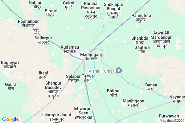 Madhoganj Town , Madhoganj Block , Hardoi District
