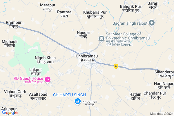 Chhibramau Town , Chhibramau Block , Kannauj District