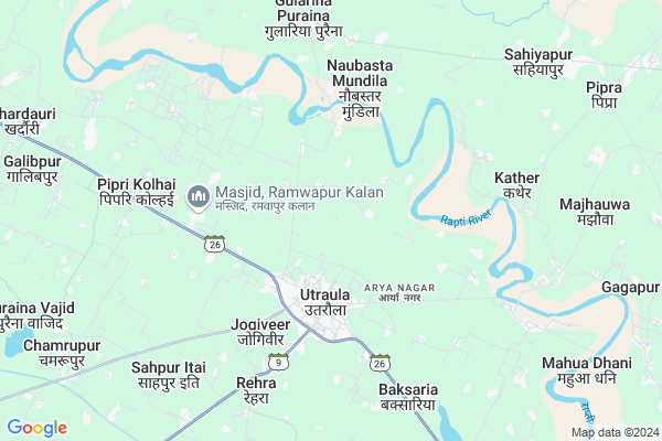 Nayi Basti Chauraha Village , Utraula Block , Balrampur District