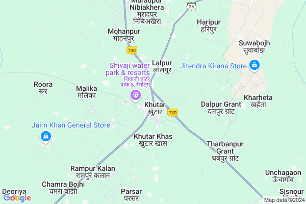 Khutar Town , Khutar Block , Shahjahanpur District