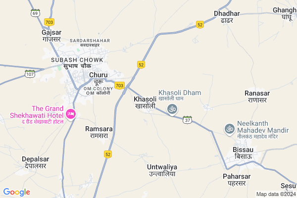 Khasoli Village , Churu Tehsil , Churu District