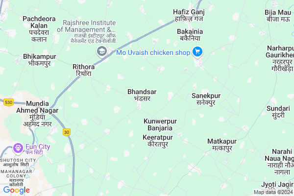 Bhandsar Village , Bithiri Chainpur Block , Bareilly District