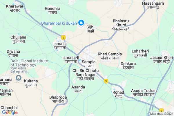 Sampla Town , Sampla Tehsil , Rohtak District