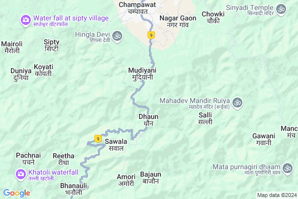 Kali Gooth (purnagiri) Village