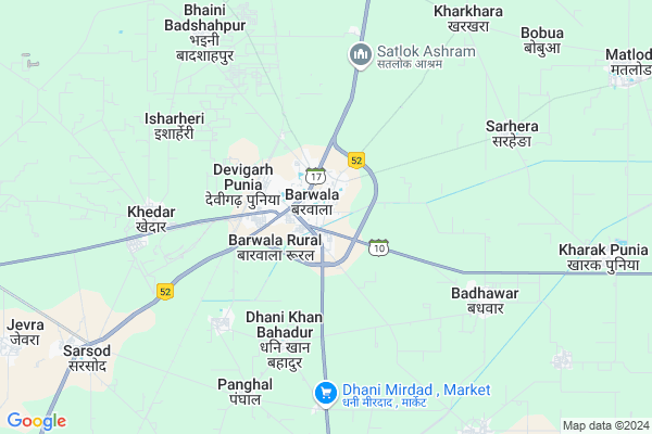 Barwala Town , Barwala Tehsil , Hisar District