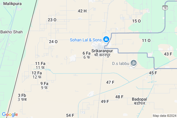 Karanpur Town , Karanpur Tehsil , Ganganagar District