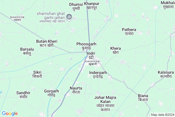 Indri Town , Indri Tehsil , Karnal District