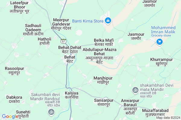 Patharwa Village , Muzaffarabad Block , Saharanpur District