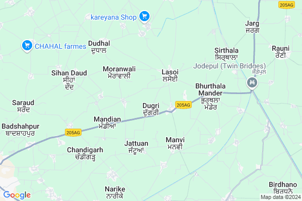 Dugri Village , Malerkotla Tehsil , Sangrur District