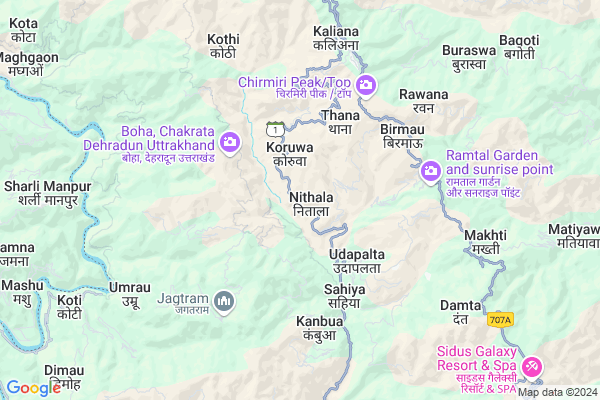 Koti Village , Kalsi Block , Dehradun District