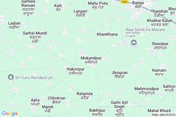 Mukandpur Village , Aur Tehsil , Nawanshahr District