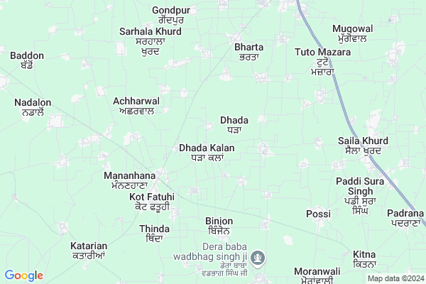 Dhada Kalan Village