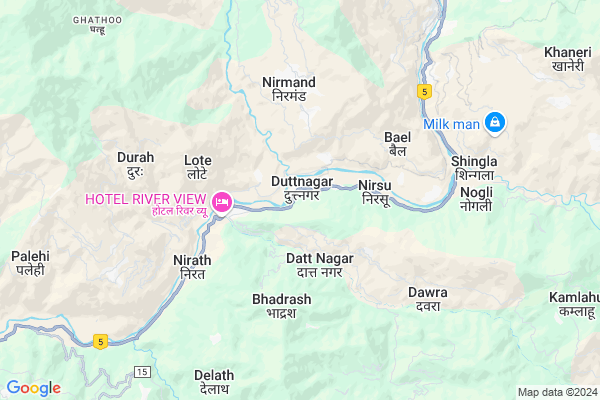 Duttnagar Village , Rampur Tehsil , Shimla District