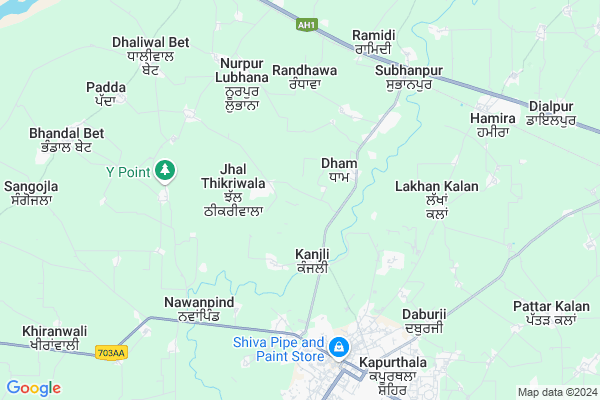 Kanjli Village , Kapurthala Tehsil , Kapurthala District