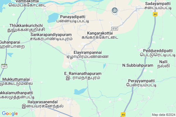 Elayirampannai Village , Vembakottai Block , Virudhunagar District
